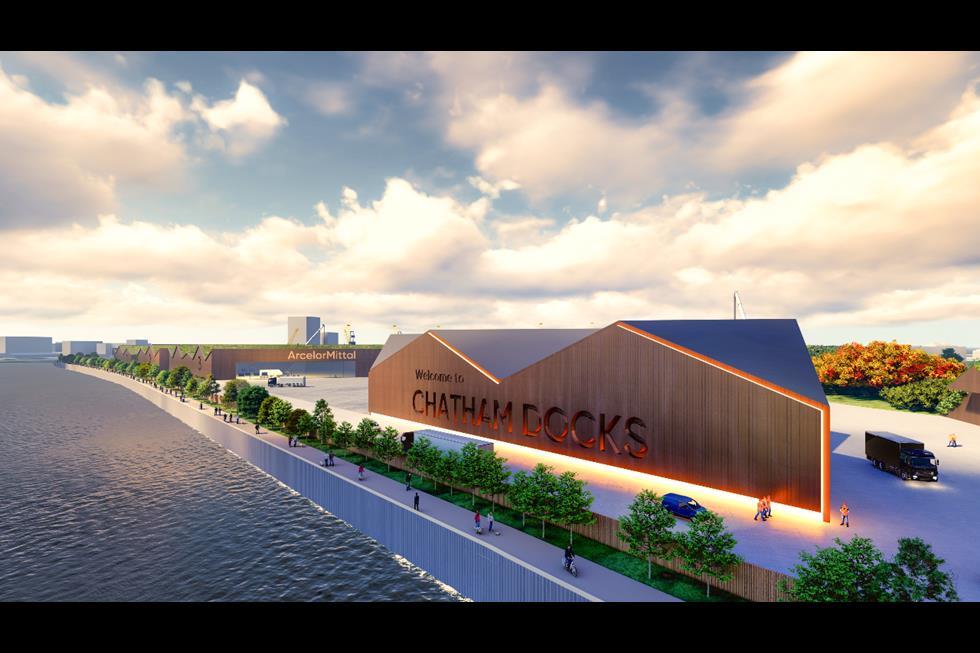 SPPARC draws up plans to boost Chatham Docks | News | Building Design